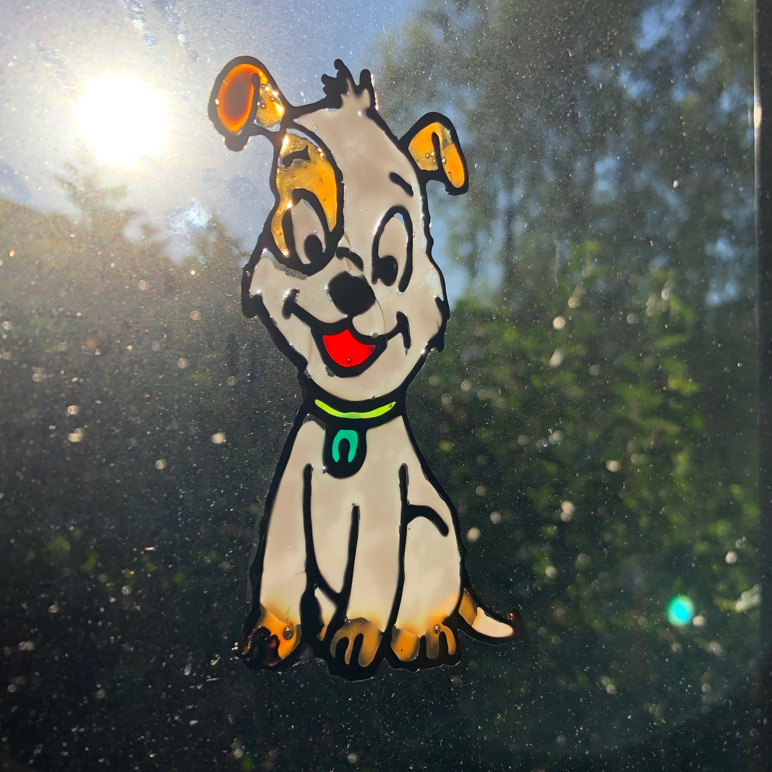 Creating Stained Glass using Glass Paint Pens – SilverStarCrafts