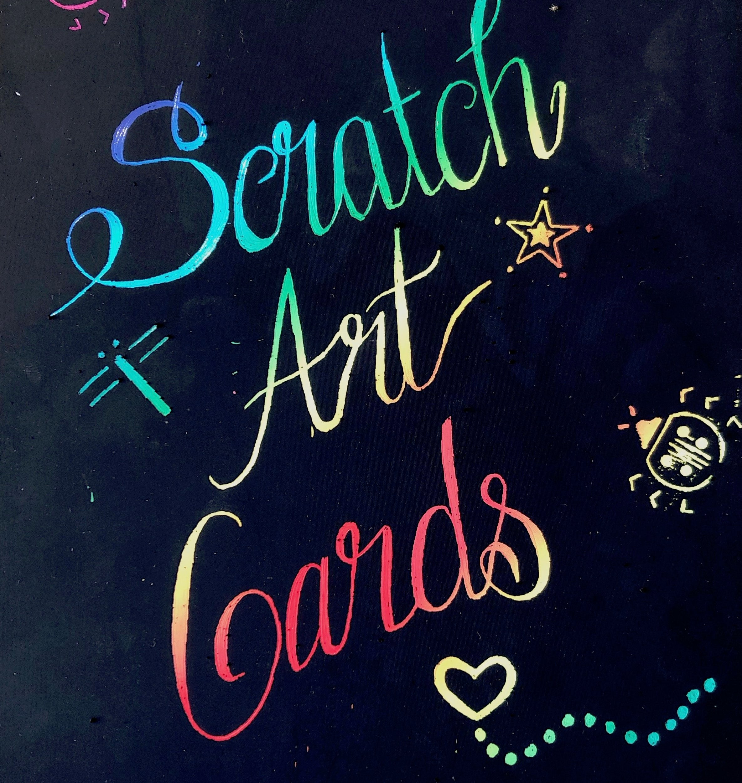 Scratch Art Sheets – SilverStarCrafts