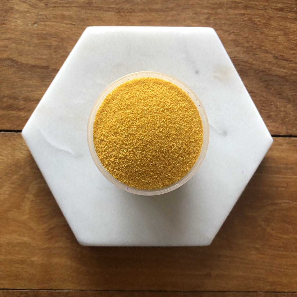 Golden Yellow Coloured Sand | SilverStarCrafts